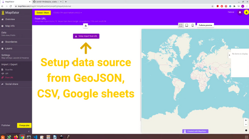 Create A Choropleth Live Map From Csv Source