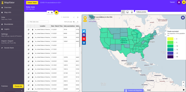 Choropleth map - Mapifator Blog