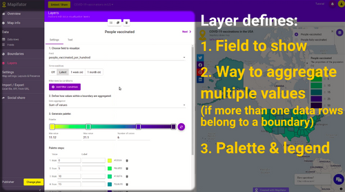 Choropleth map editor tutorial
