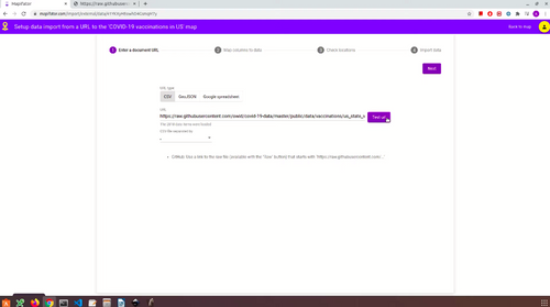 Create A Choropleth Live Map From Csv Source