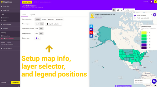 Choropleth map editor tutorial